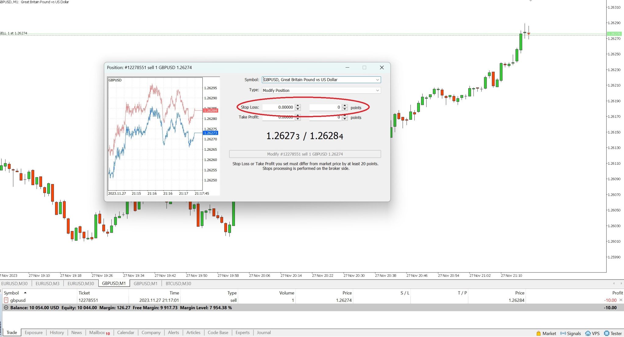How to set stop loss in forex - xChief Academy